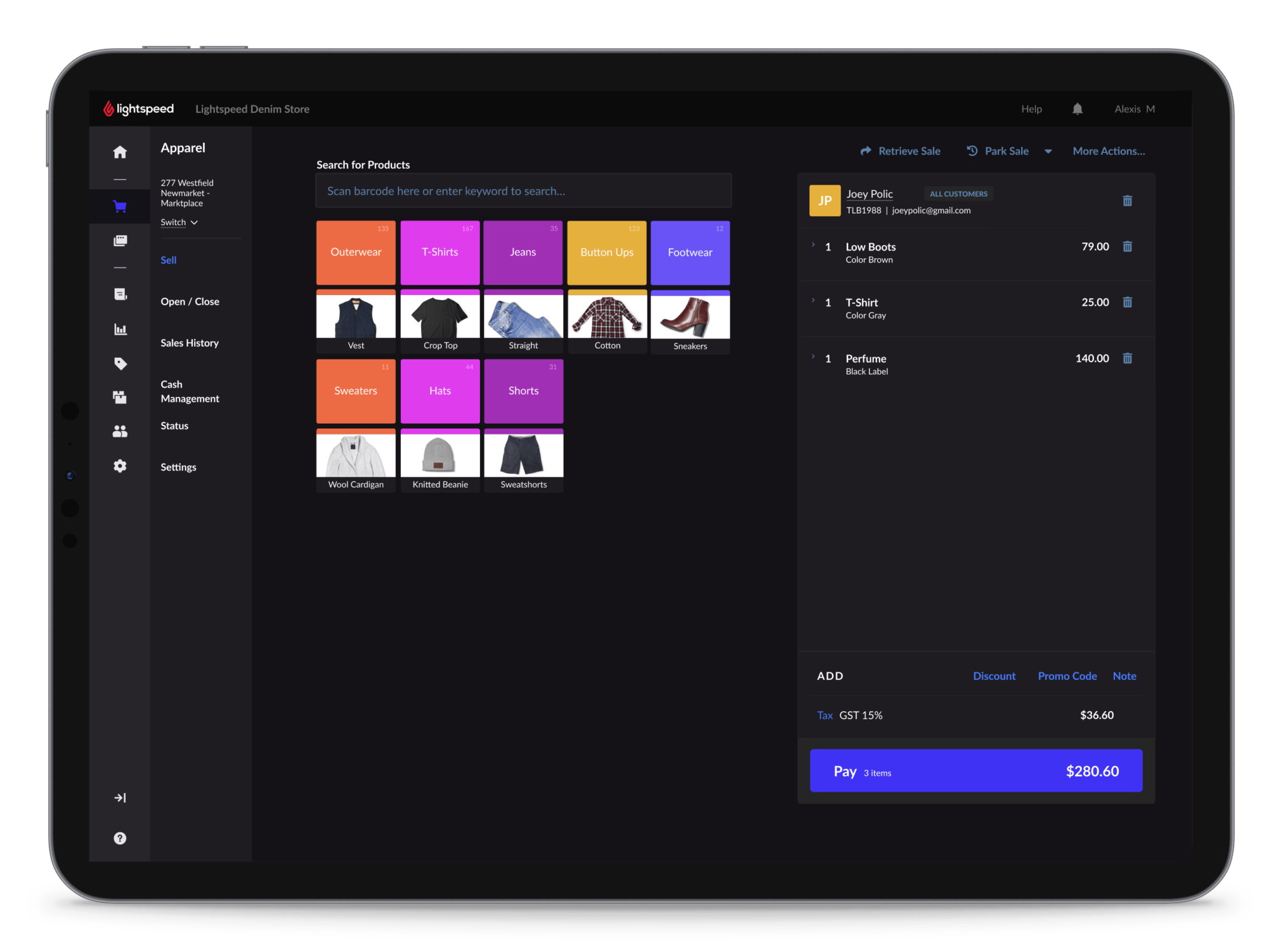 Lightspeed X — Retail by CRS